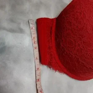 Auden | Intimates & Sleepwear | Auden The Subline Style Red Lace Bra ...